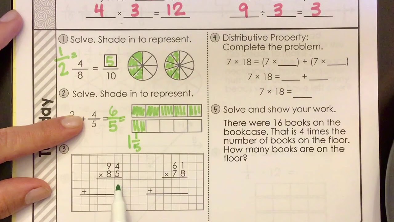 5-a-Day Math: Week 12: Tuesday - YouTube