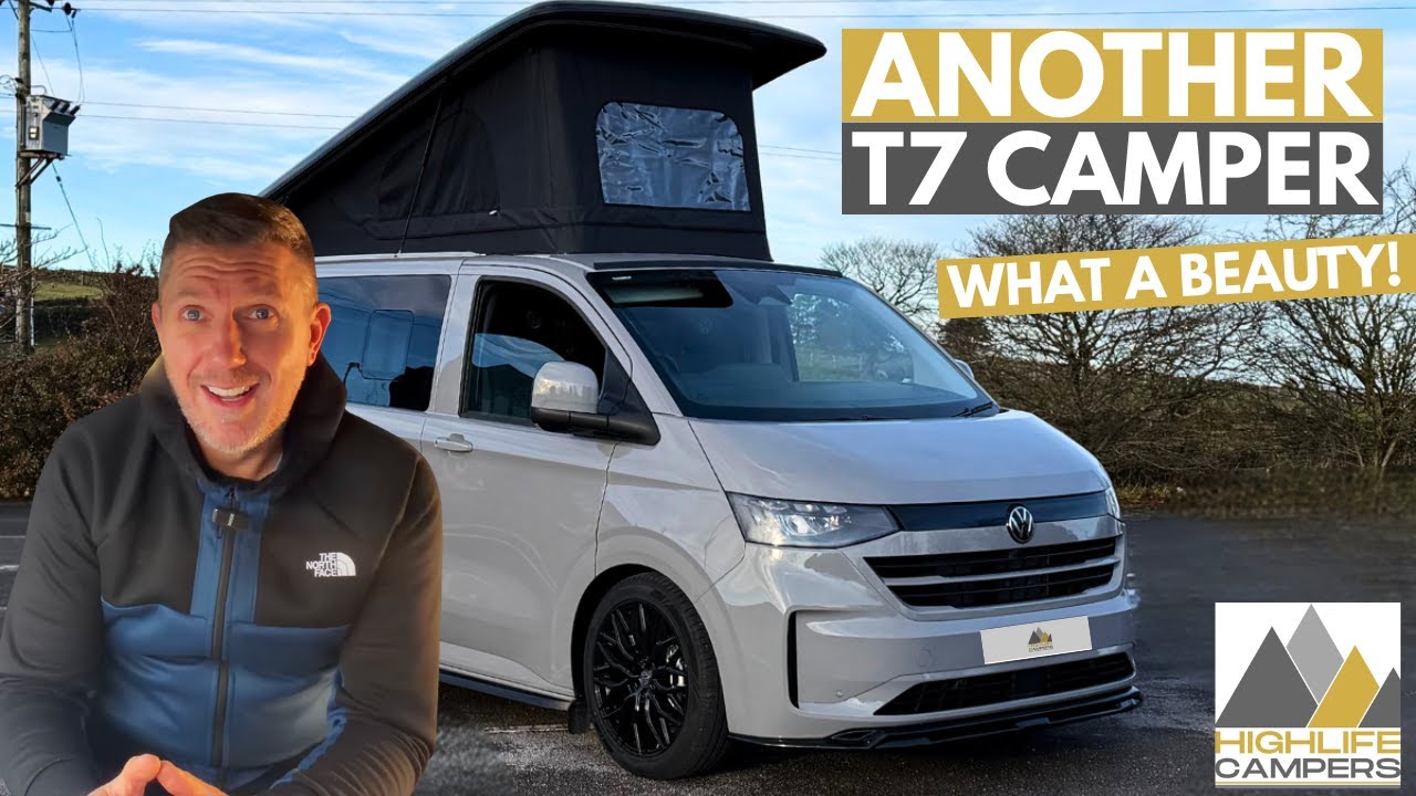 Stone Grey T7 Camper Walk-Around (The FULL Works!) - YouTube