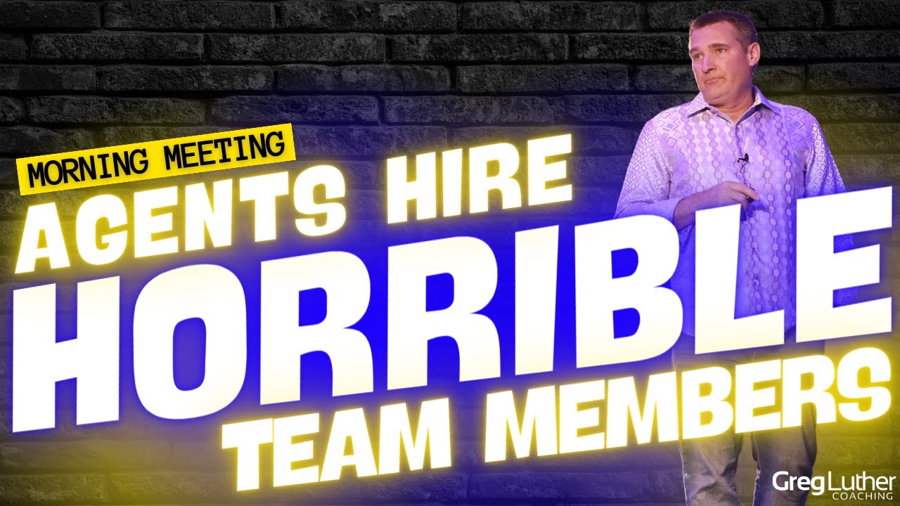 Agents Hire HORRIBLE Team Members! 😯🛑 - YouTube