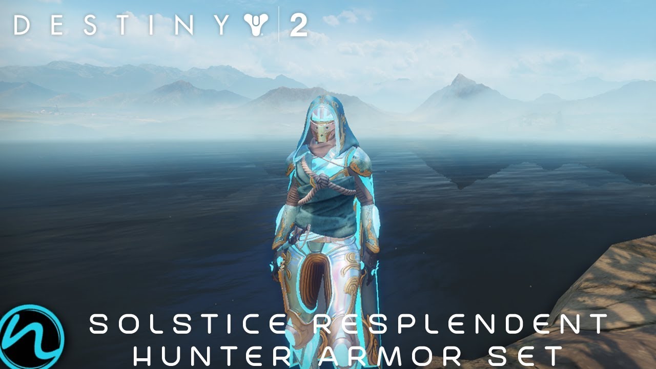 Destiny 2: Solstice Resplendent Hunter Armor Set - YouTube