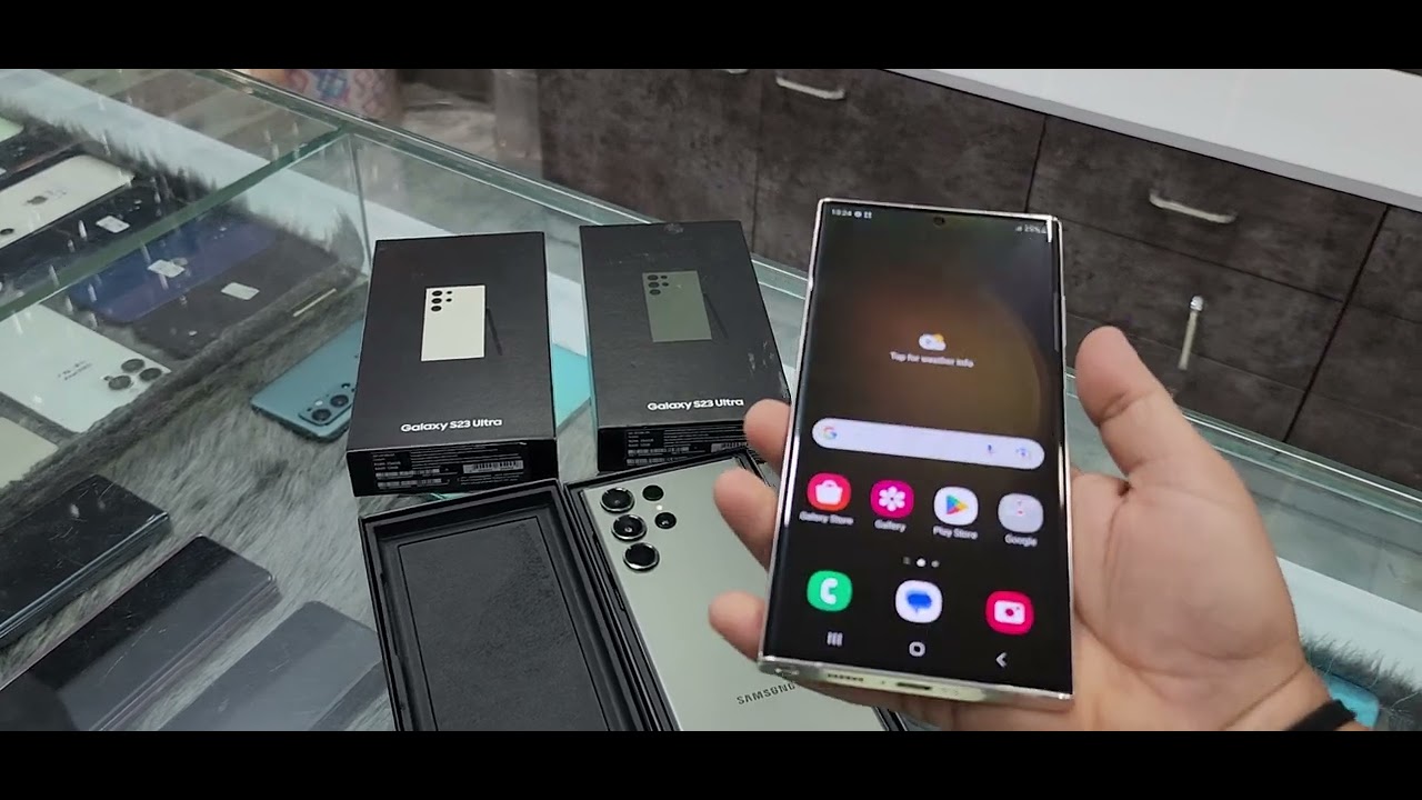 Samsung s23 ultra 12gb ram 256gb memory performance phone . - YouTube