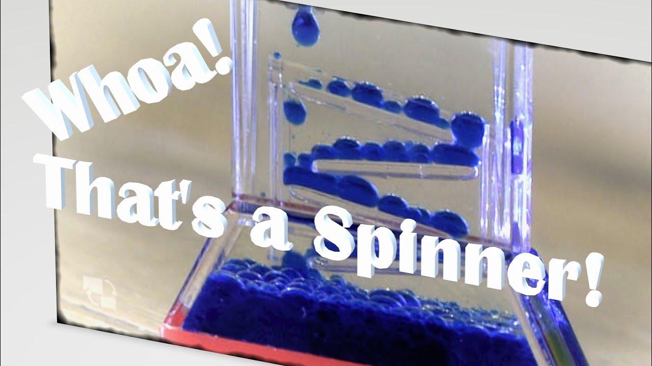 That's a Spinner Bubble Toy Spinning Spin Wheel Liquid motion Bubbler ...