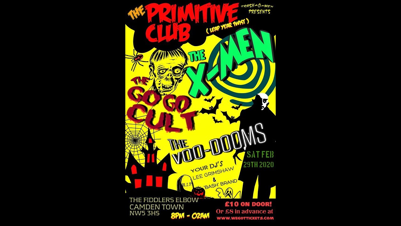 The Primitive Club - Sat 29th Feb 2020 - Event Teaser! - YouTube