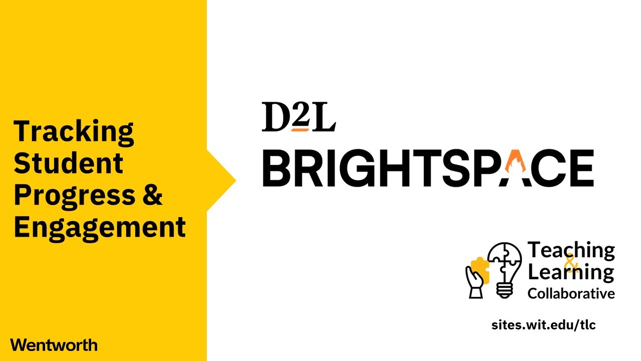 Tracking Student Progress & Engagement in Brightspace - YouTube