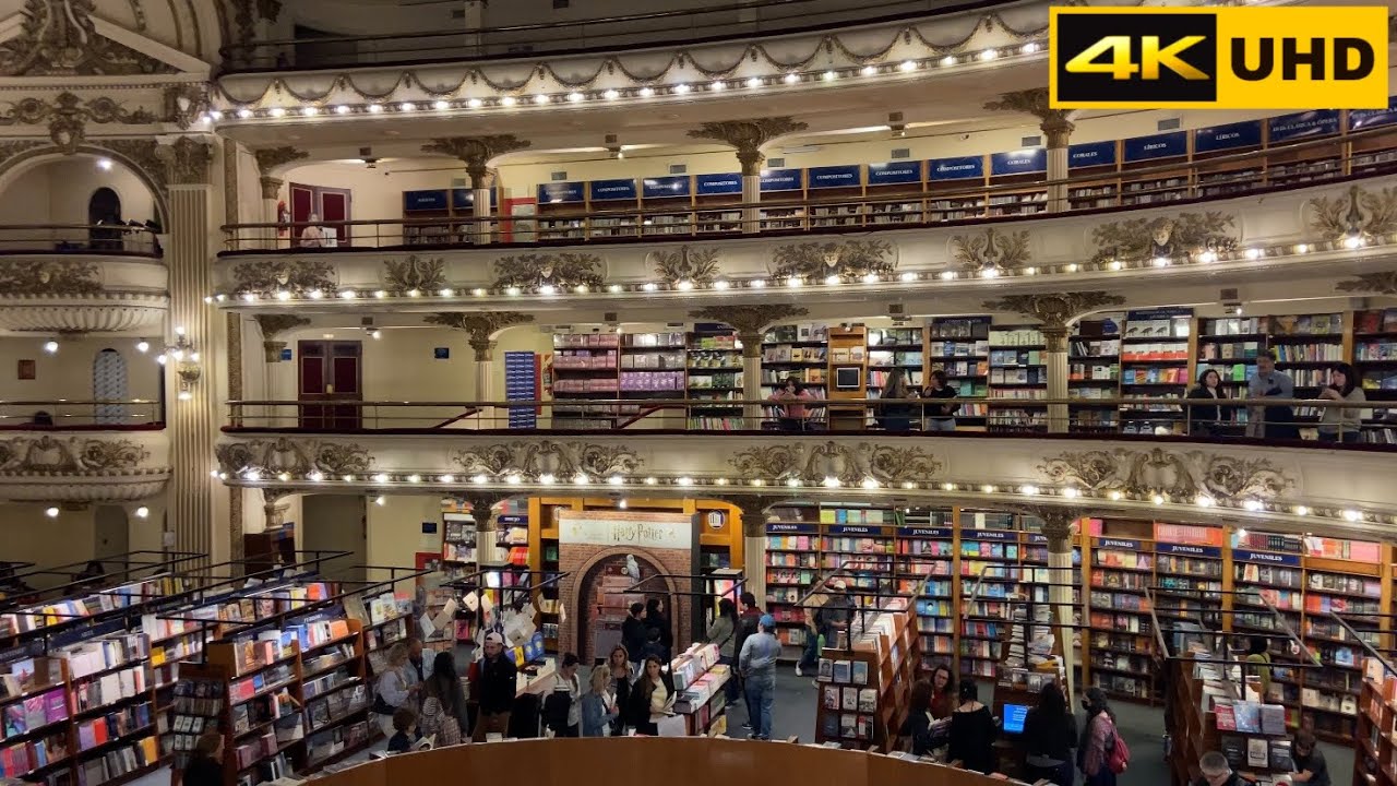 Librería El Ateneo Grand Splendid - Buenos Aires - Argentina - walking ...