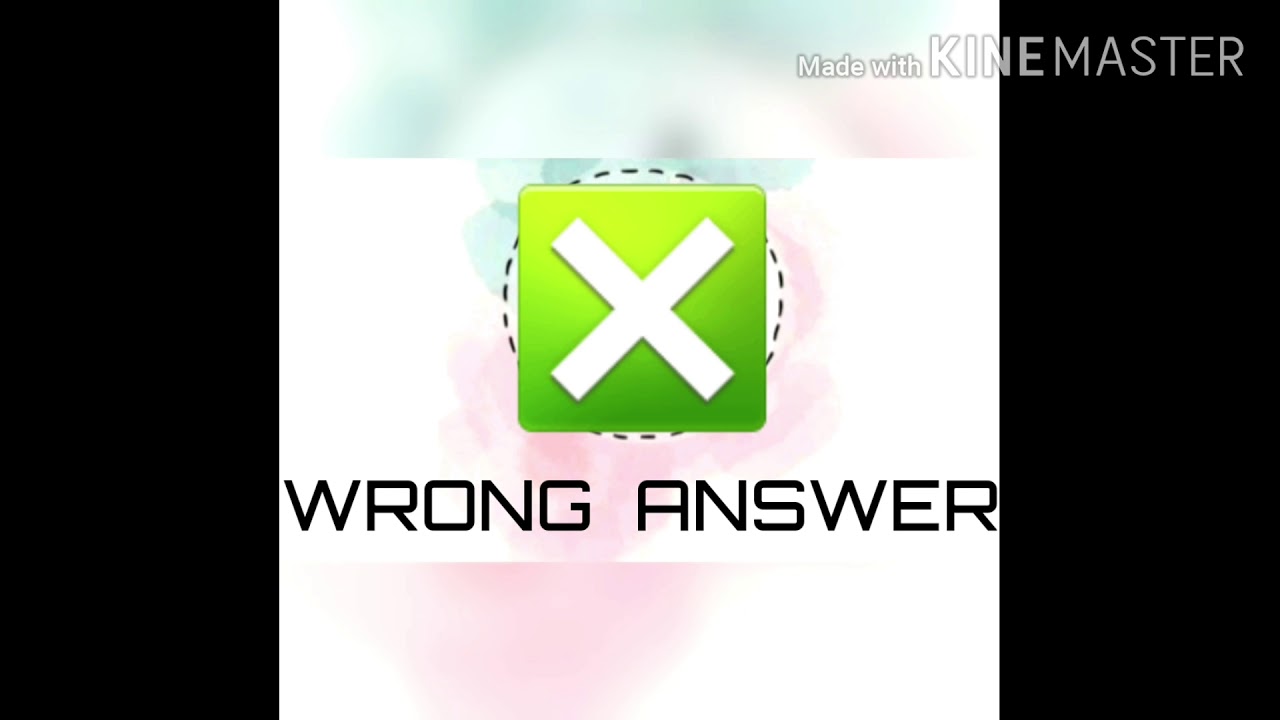 Wrong Answer Sounds Effects - YouTube