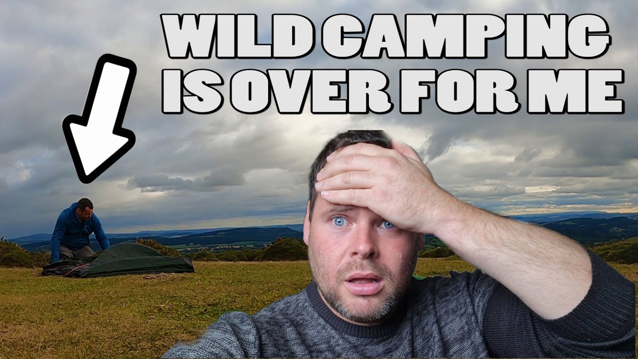 Wild camping DISASTER - i FORGOT the IMPORTANT KIT - YouTube