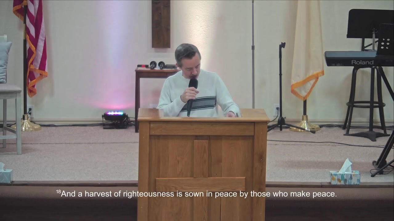 12/3/2025 Pastor Matthew Jones " James 3" - YouTube