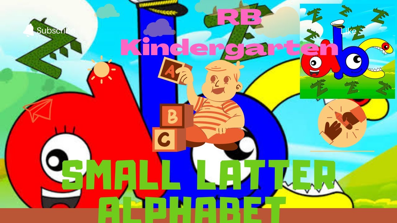 Small letter alphabet, abcd small letter chhote bacho ke liye abcd ...
