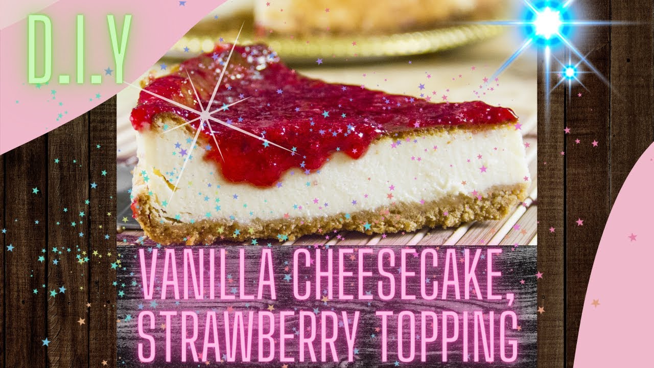 D.I.Y Vanilla Cheesecake with strawberry topping, E.Liquid. For MTL ...