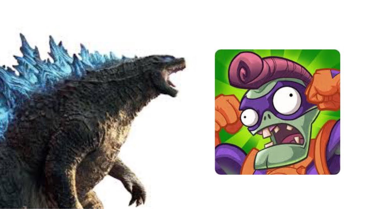 Godzilla plays Pvz Hero’s! - YouTube