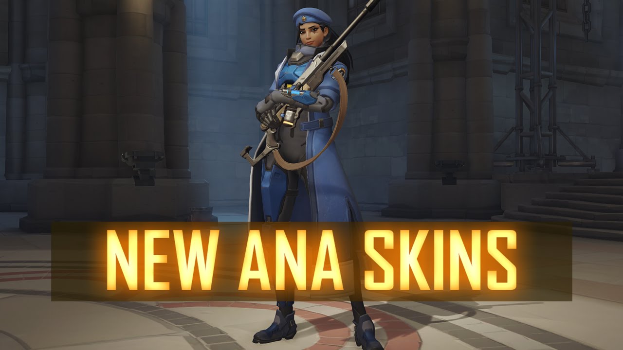 Overwatch Ana Amari - Skins, Emotes, Victory Poses, Intros & Voicelines ...
