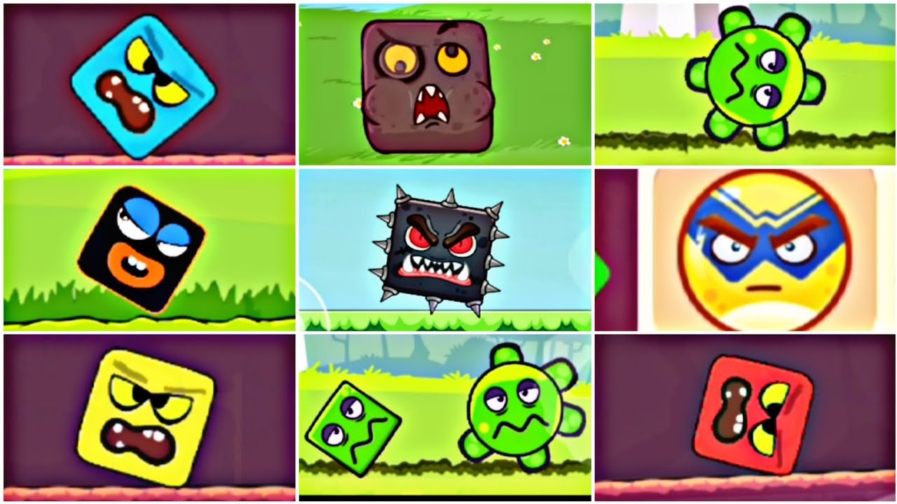 Bounce Ball 4 - Red Ball 4 - Plants Ball 5 - Bossy Ball 5 - First ...