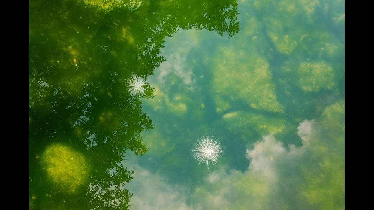 Peaceful Pond with Ducks & Dandelions | Calming Nature Sounds for Sleep ...