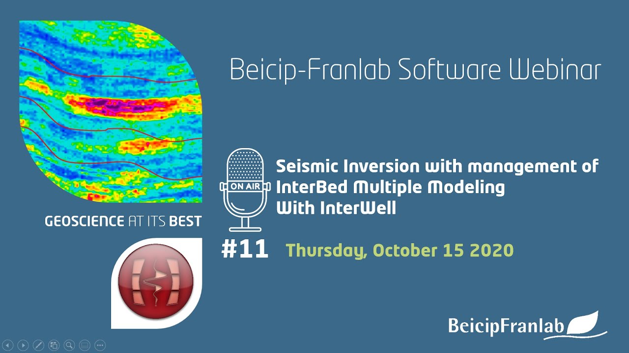 Webinar #11 Interbed Multiple Modeling with InterWell - YouTube