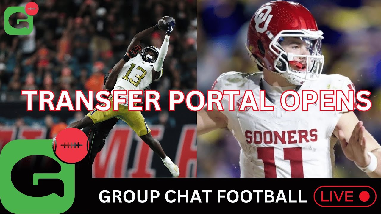 Group Chat Football LIVE: LATEST Transfer Portal News in College ...