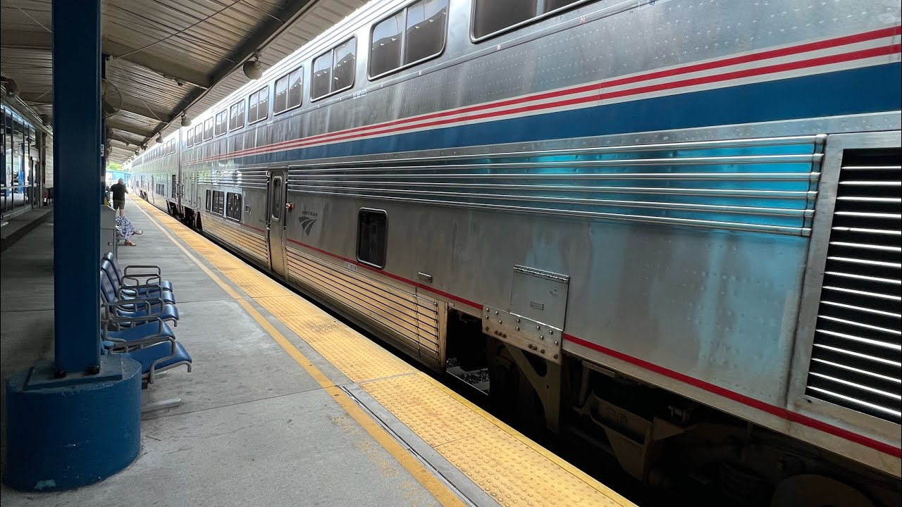 Loading my motorcycle “Honda Valkyrie interstate “ on the auto train # ...