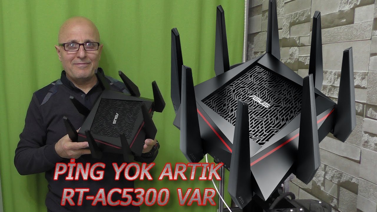 ÇİN'DEN GELEN ÇOK ACAYİP BİR ROUTER | ASUS RT-AC5300 | #işbirliği - YouTube