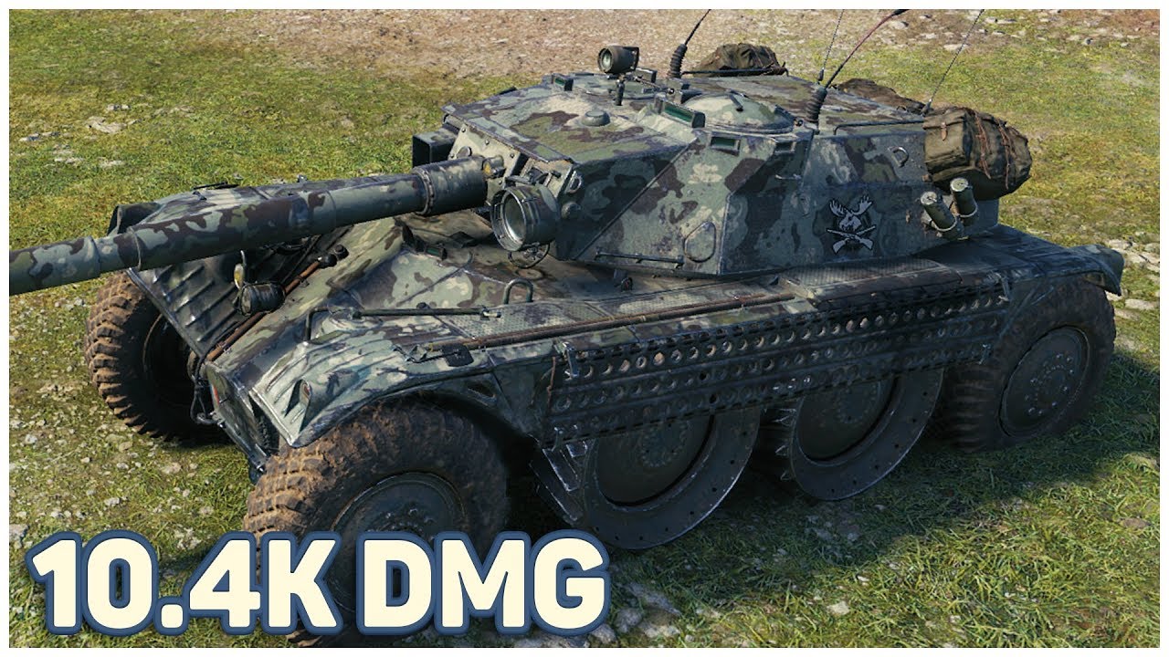 Panhard EBR 105 – MAXIMUM DAMAGE - YouTube