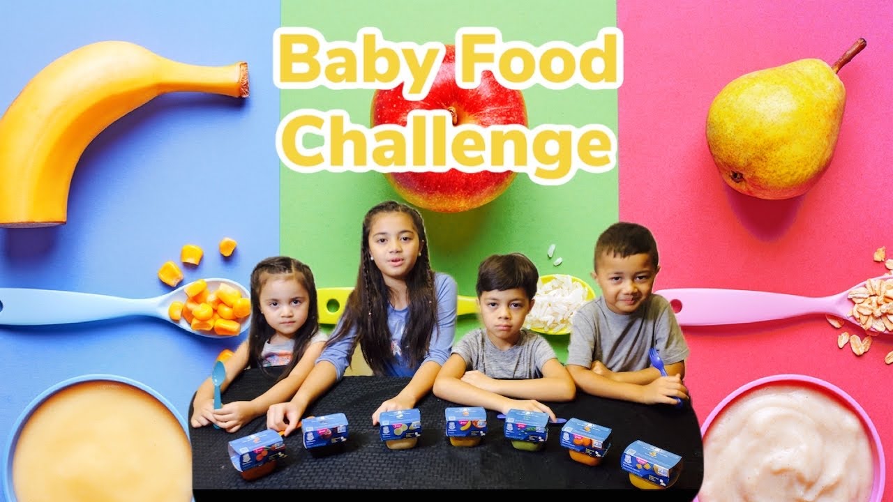 Baby Food Challenge | Guess The Flavors - YouTube