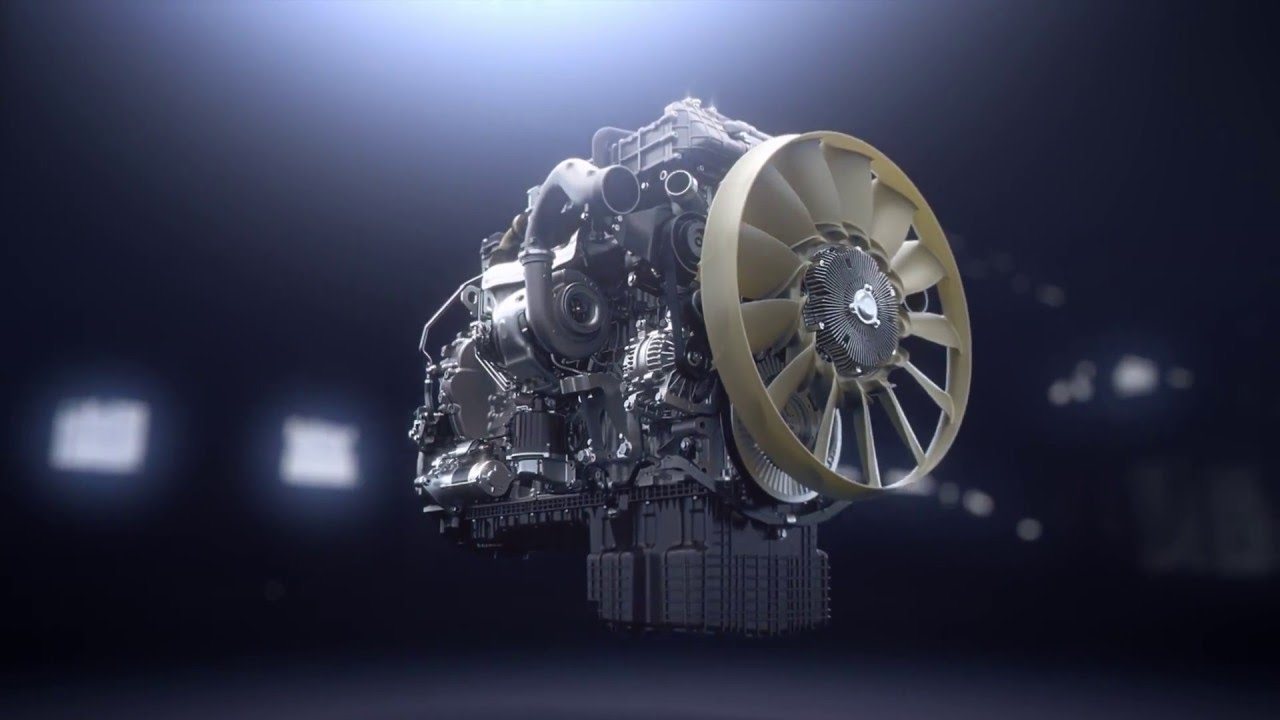 New 2nd Generation OM 471 Engine - Mercedes-Benz Actros - YouTube