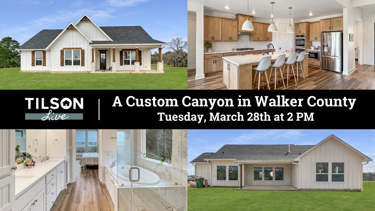 Tilson Live: A Custom Canyon in Walker County - March 28, 2023 - YouTube