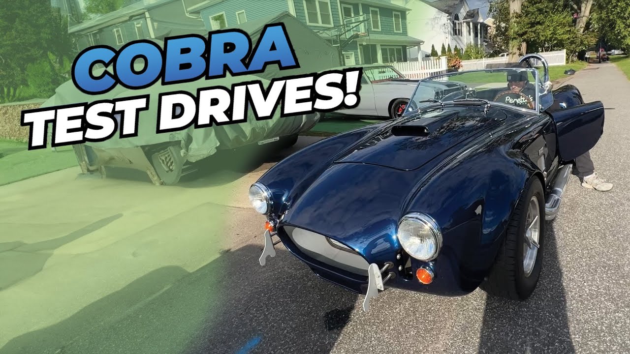 Test Driving the Cobra! - YouTube