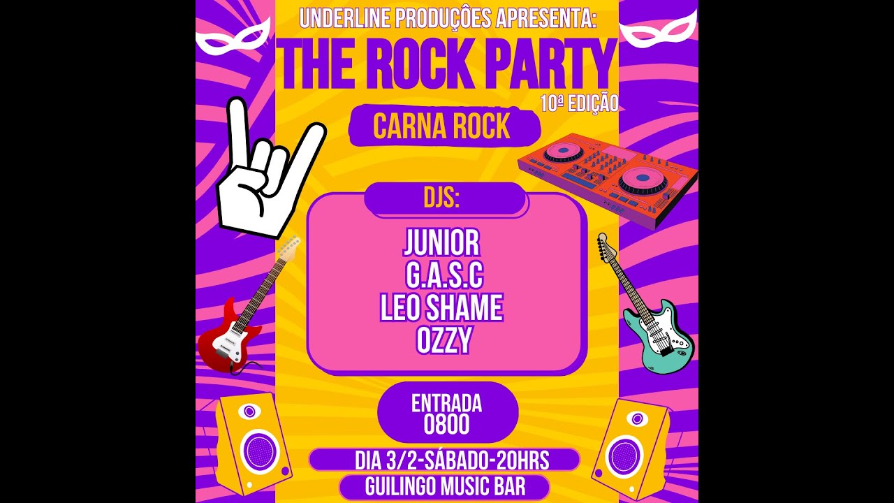 Melhores Momentos-The Rock Party-10ª Edição - YouTube