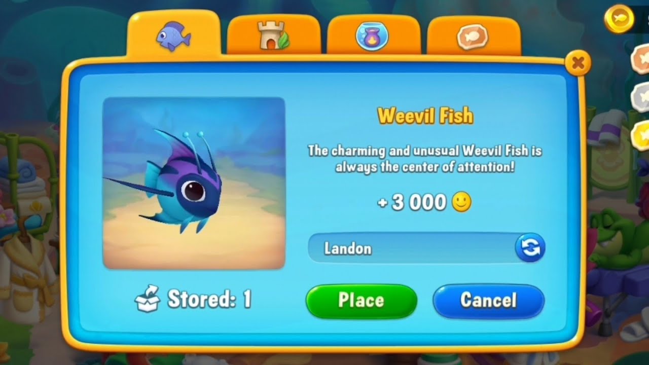 Fishdom: I've got Weevil Fish - YouTube
