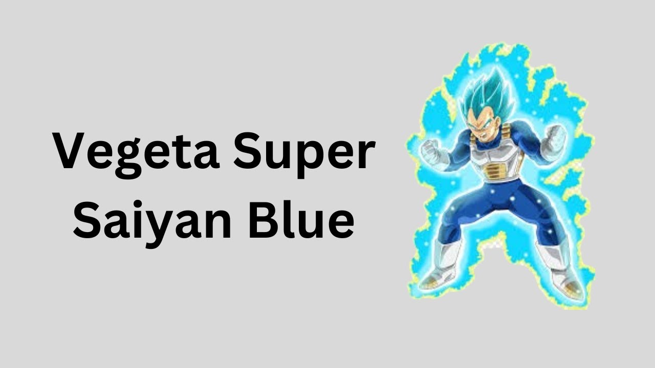 Vegeta - Super Saiyan Blue transformation | Sound Effect | Dragon Ball ...