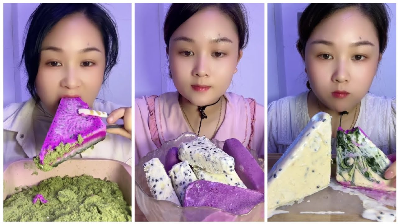 RY | STICKY ICE EATING ASMR ONLY BITES - YouTube