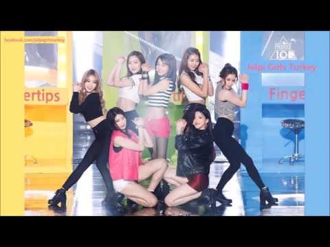 [Produce 101] Pinkrush - Fingertips Türkçe Altyazılı