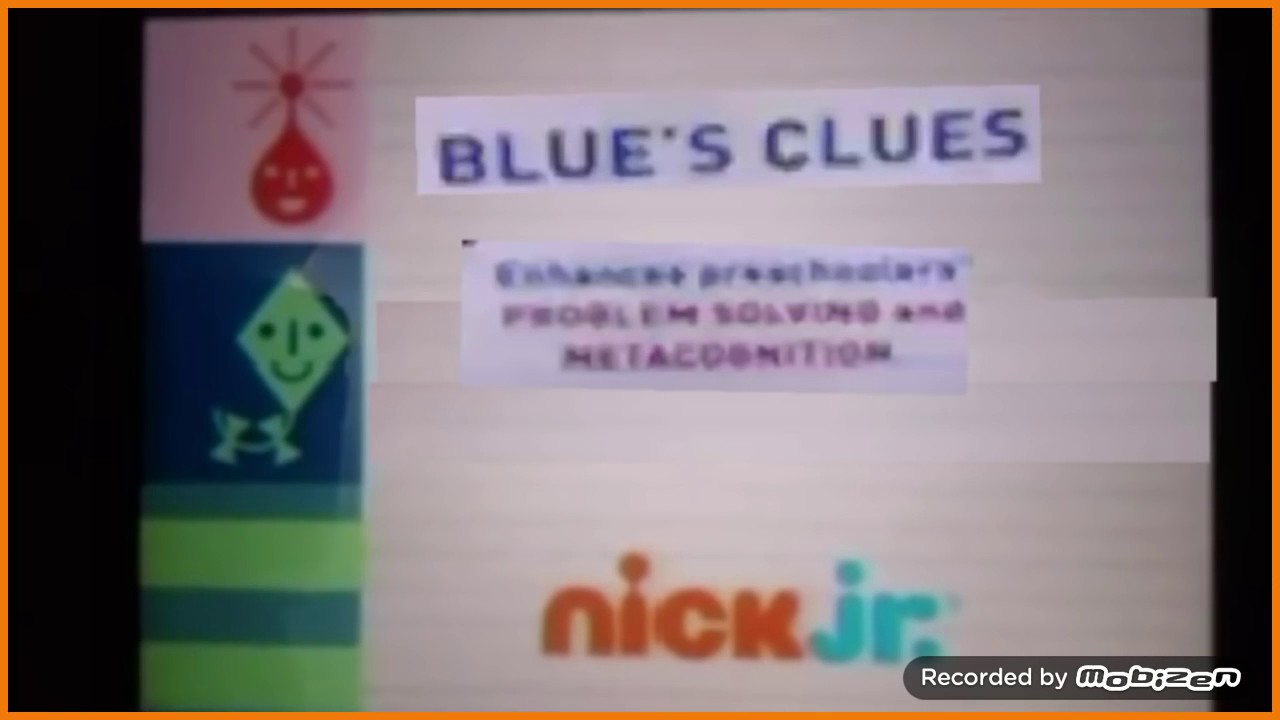 Nick Jr Bumper Blues Clues Curriculum Board 2009 2010 Youtube 7224