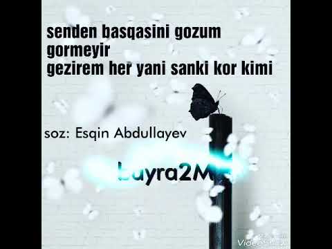 Esqin Abdullayev-esqinden yaniram odsuz alovsuz (instagram esqim94