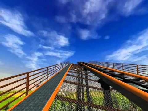 RCT3-Apocalypse (wing coaster) - YouTube