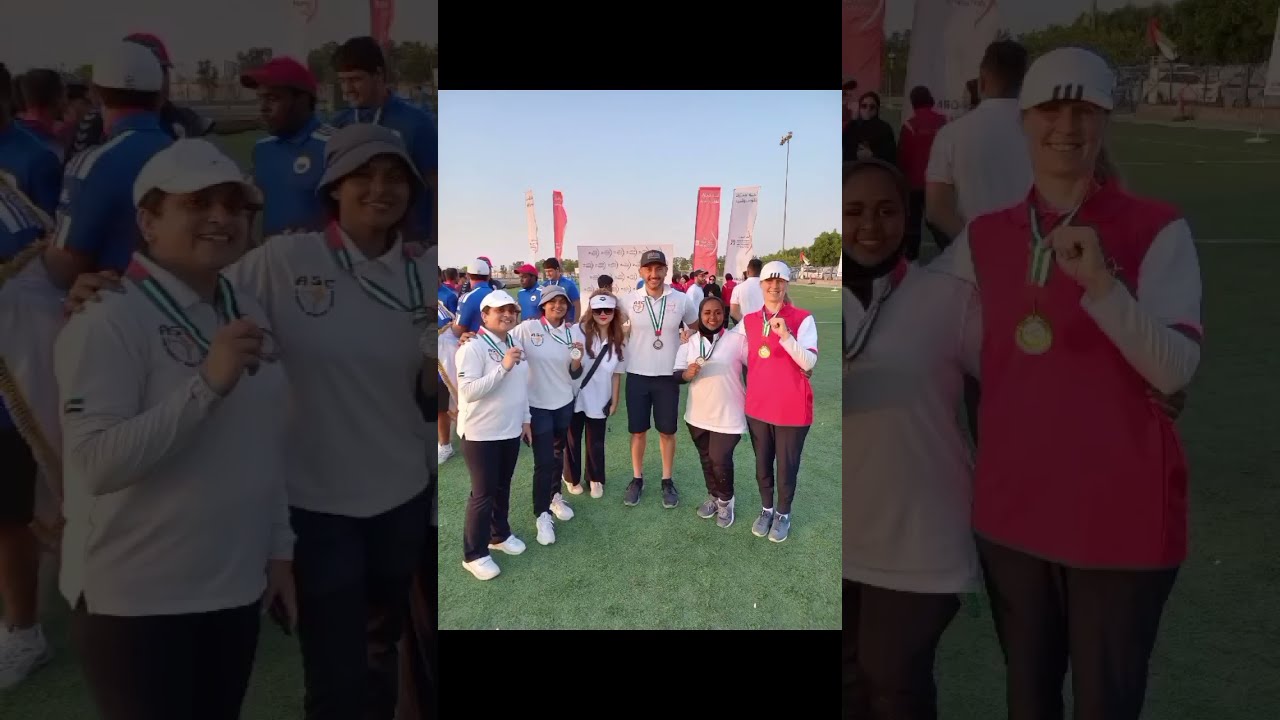 UAE Archery Cup-Stage 1 2022/23 Medal winners. - YouTube