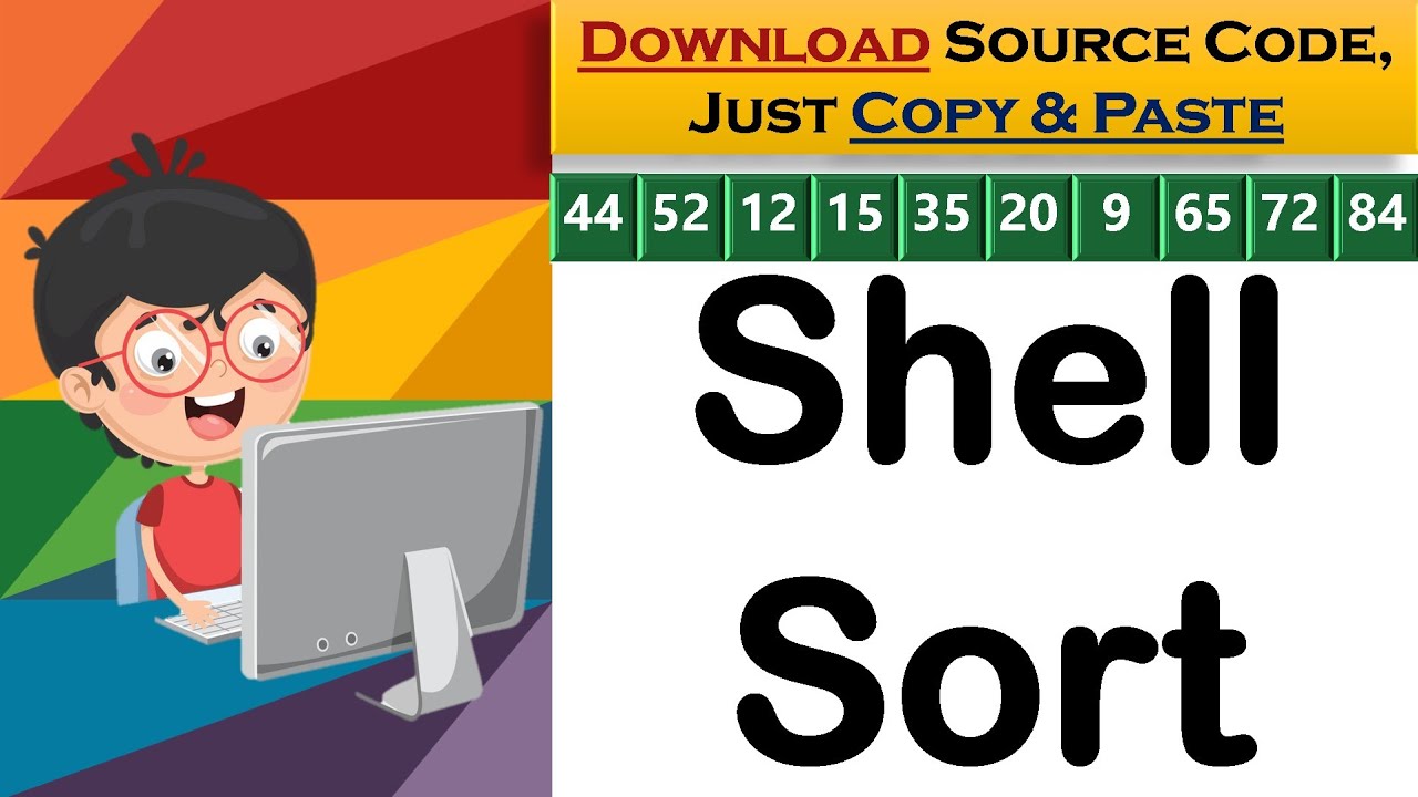 Shell Sort In Python Shell Sort Algorithm In Python Youtube 0923