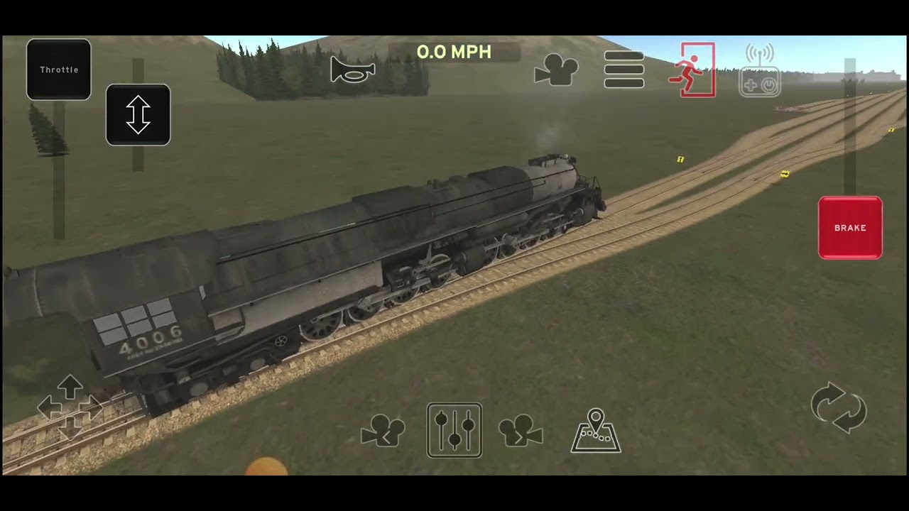 Big Boy multi-track drifting (first train and rail yard simulator video ...