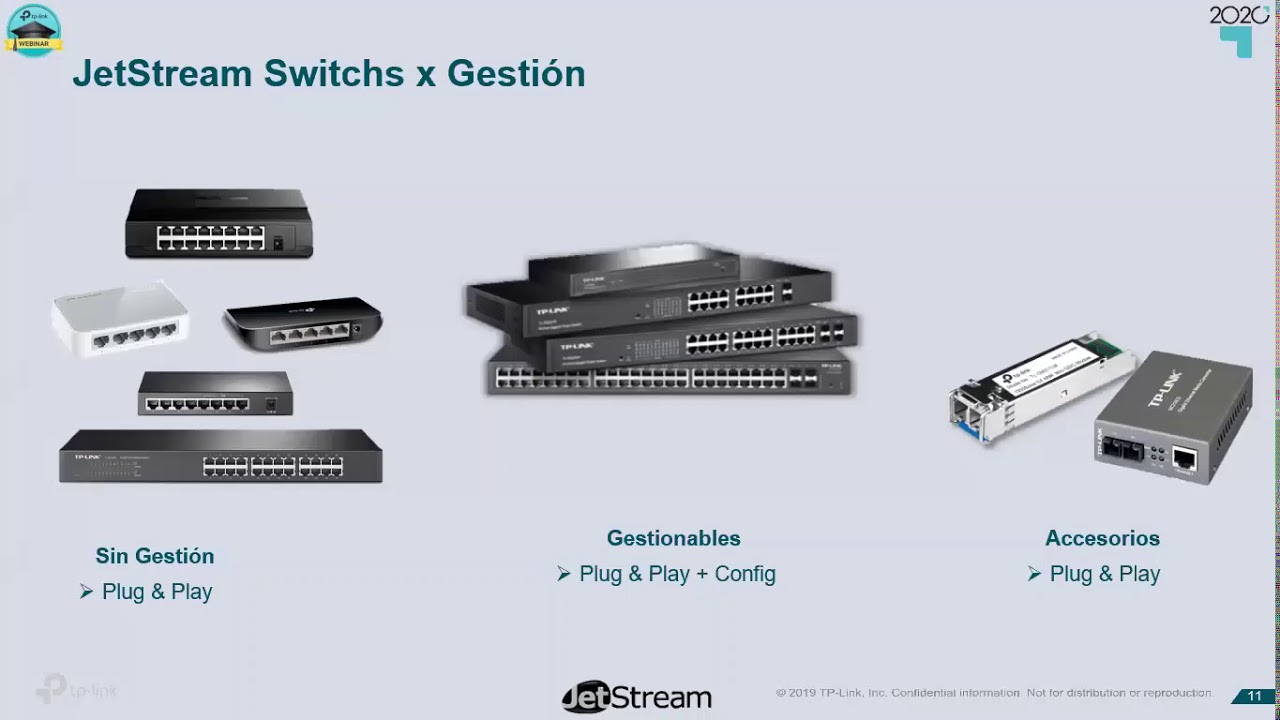 Webinar JetStream Switches Administrables - YouTube