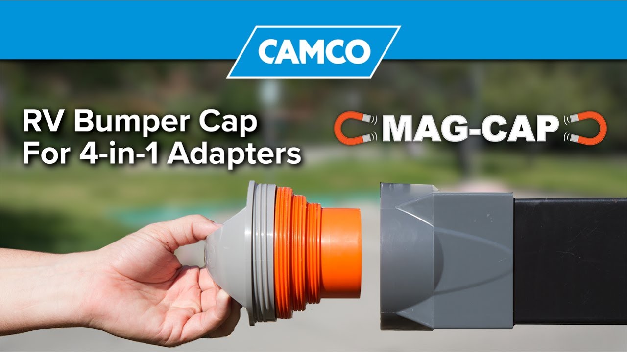 Mag-Cap - RV Bumper Cap for 4-in-1 Adapters - YouTube