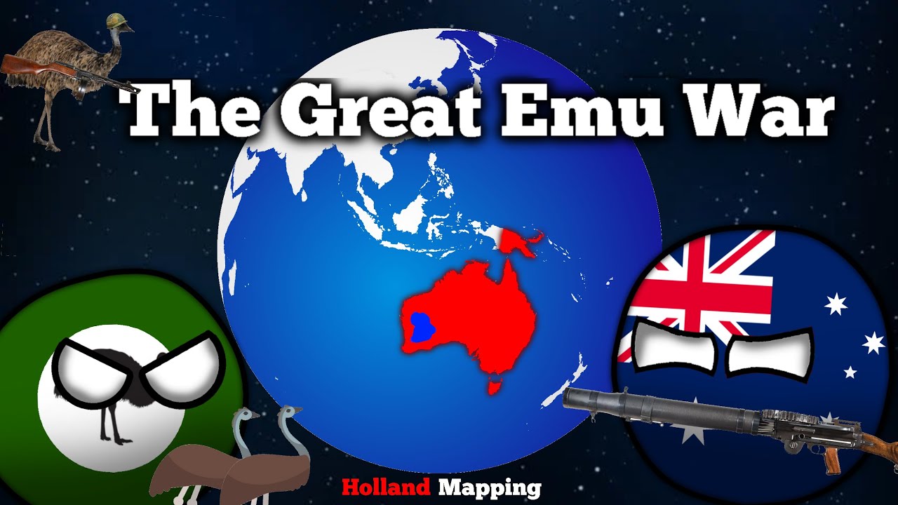 The Great Emu War - History in Countryballs - YouTube