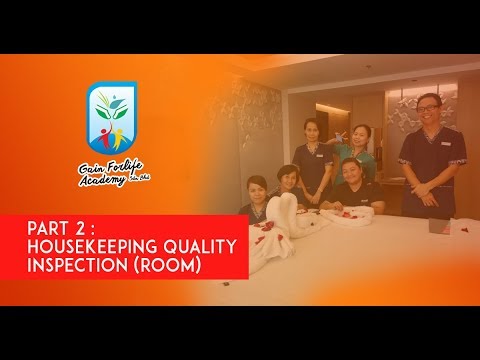 PART 2 : HOUSEKEEPING QUALITY INSPECTION (ROOM) - YouTube