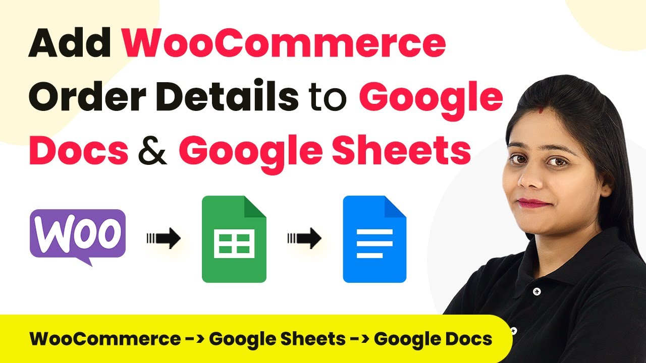 How to Add WooCommerce Order Details to Google Docs & Google Sheets Automatically - YouTube