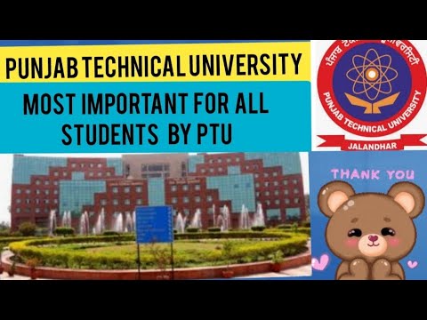 latest notice ptu| #ptu #ptuexam #examfees #result #admitcard #examform ...