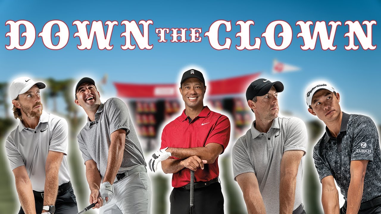 #TeamTaylorMade Down the Clown Challenge | TaylorMade Golf Europe - YouTube