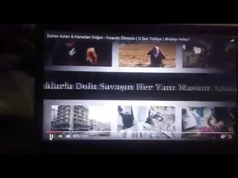 Duhan Aslan & Hanedan Doğan-İnsanlık ölmesin #halep #halep