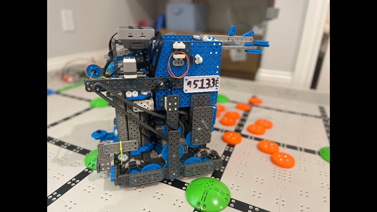 Slapshot Vex iq robot explanation - YouTube