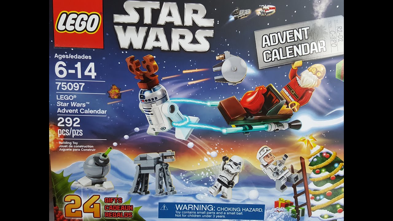 LEGO Star Wars 2015 Advent Calendar set # 75097 Day 1 - YouTube