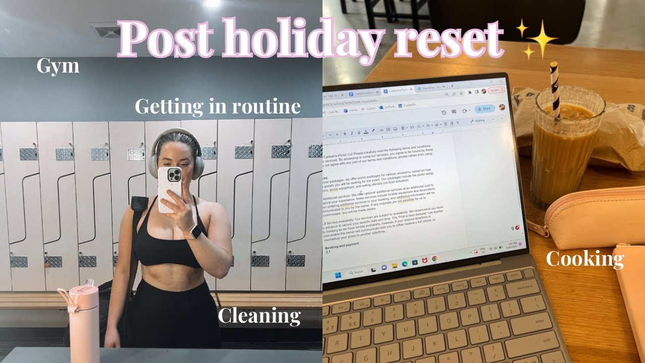 Post holiday reset | getting back into routine 🫶🏻 - YouTube