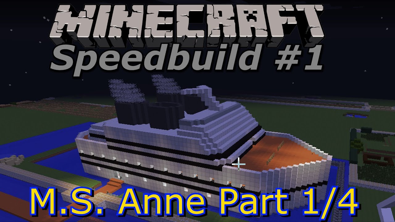 M.S. ANNE in MINECRAFT Part 1/4 - YouTube